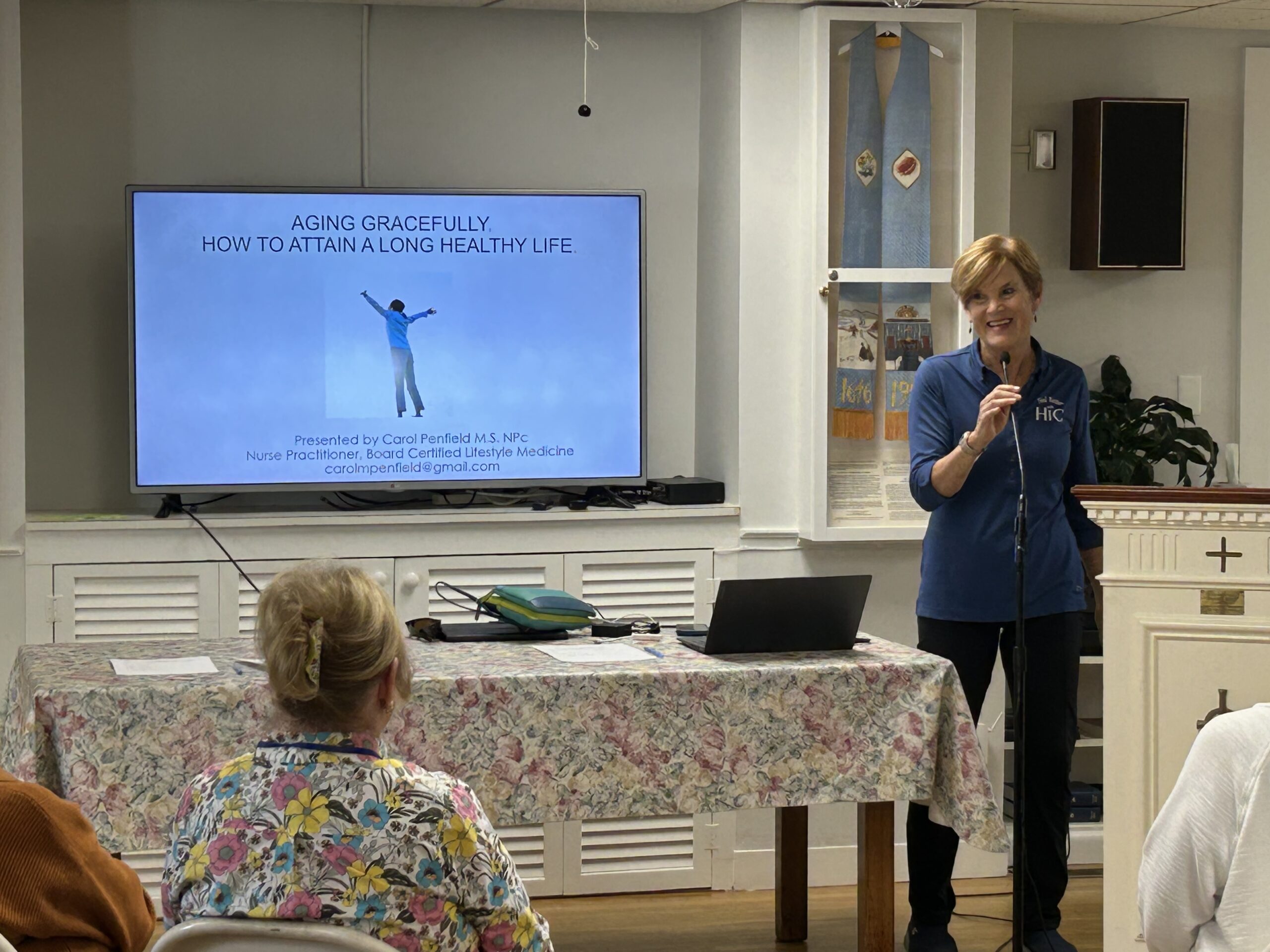 October 7, 2025 | Monthly Meeting | Program: Carol Penfield, Nurse ...